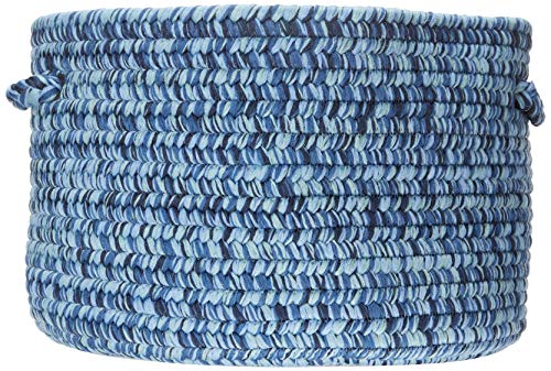 Colonial Mills CA59 18 by 18 by 12-Inch Catalina Storage Basket, Deep Sea