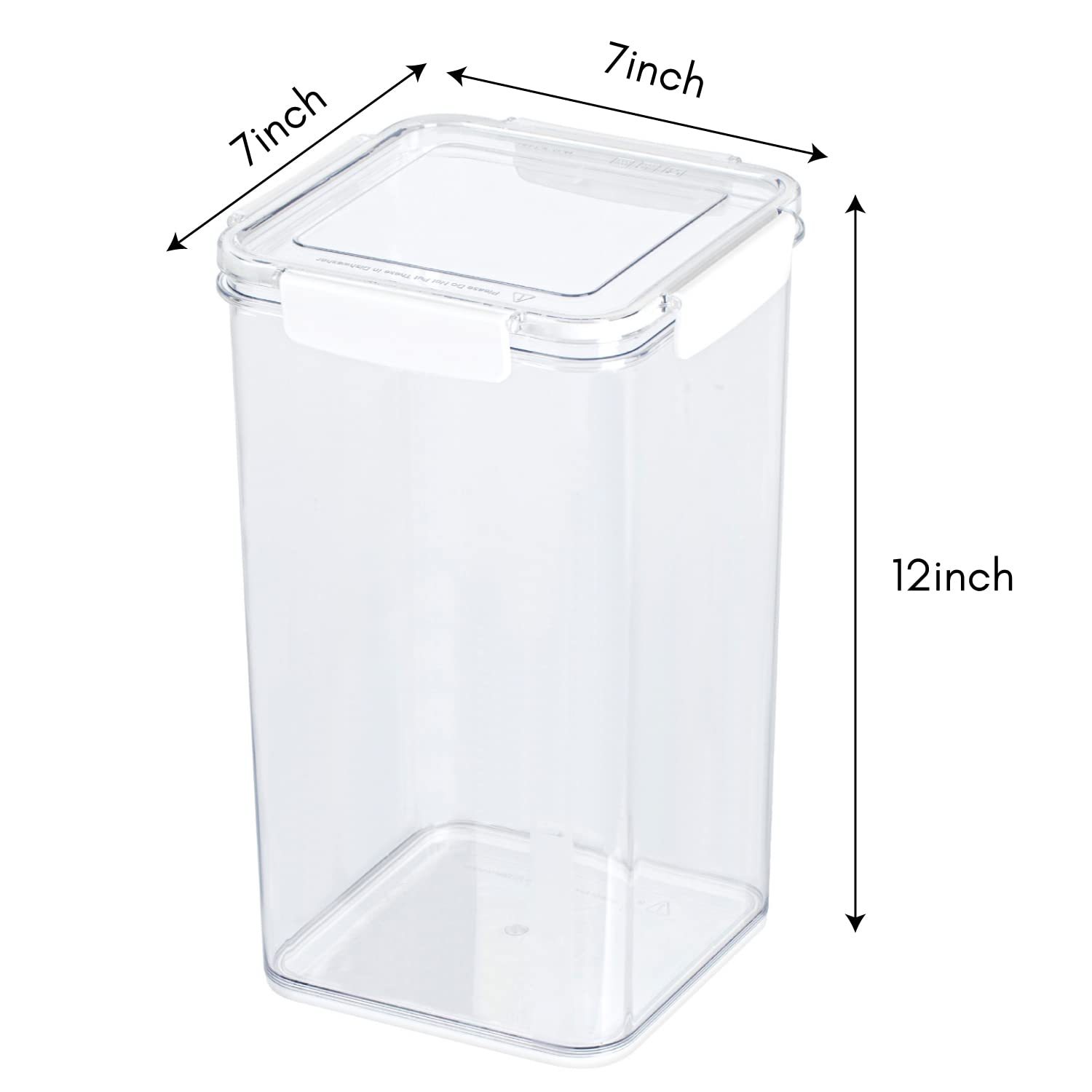 Baraiser Bread Box, Sandwich Size Bread Keeper, Bread Storage Container with Airtight Lid, Pack of 2