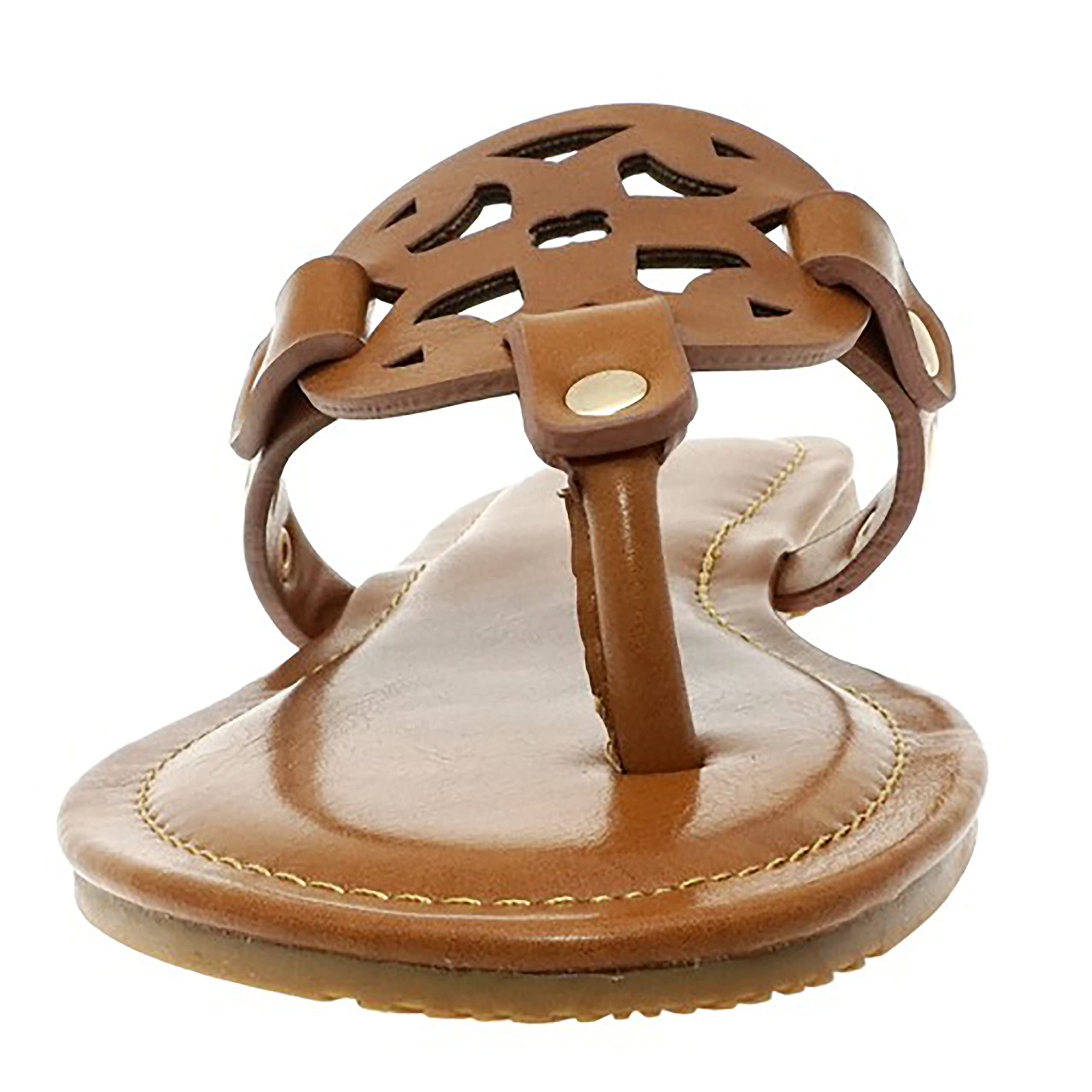 Pierre Dumas Women's Limit-20 Thong Flip Flop Sandal (New Tan, us_footwear_size_system, adult, women, numeric, medium, numeric_9)