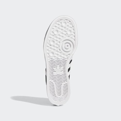adidas Originals Women's Nizza Platform, Black/White/White, 9