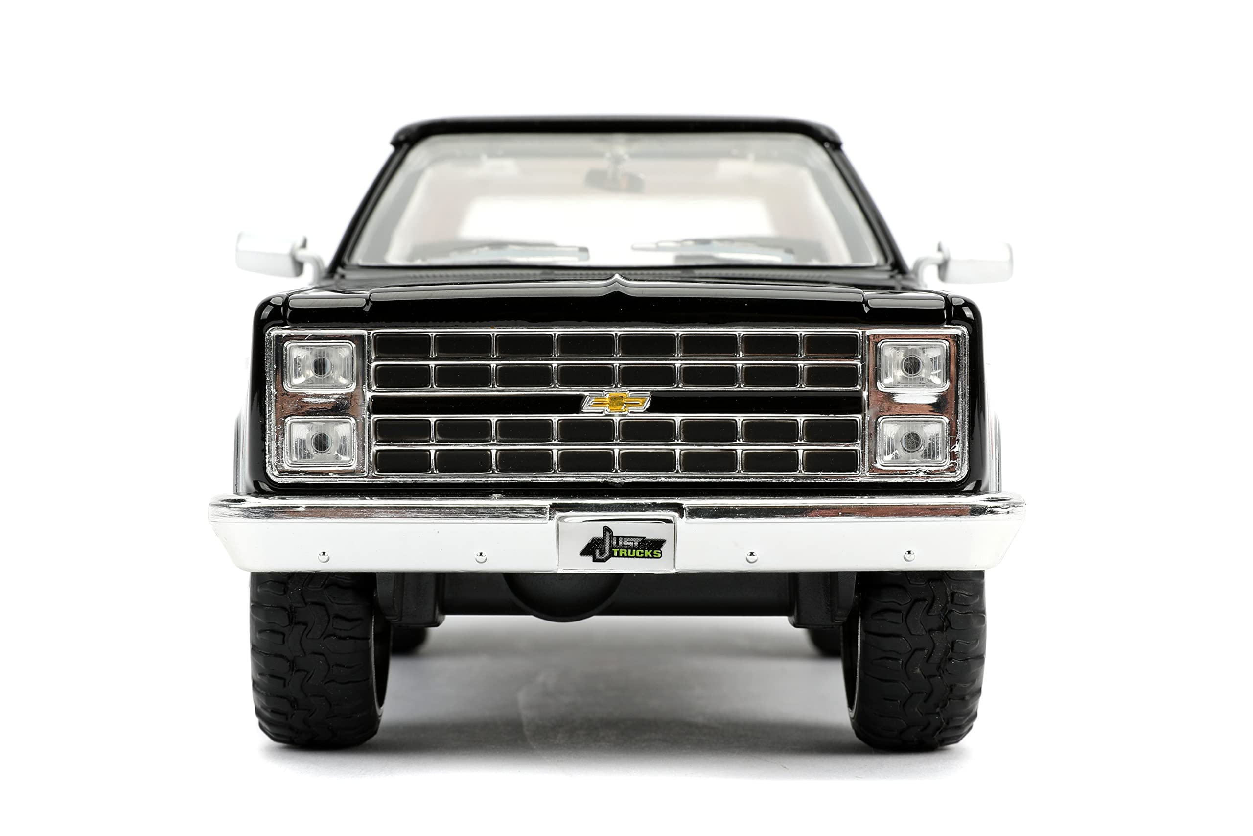 Jada Toys 1980 Chevy Blazer K5 Black/White 1:24 Die - Cast Vehicle