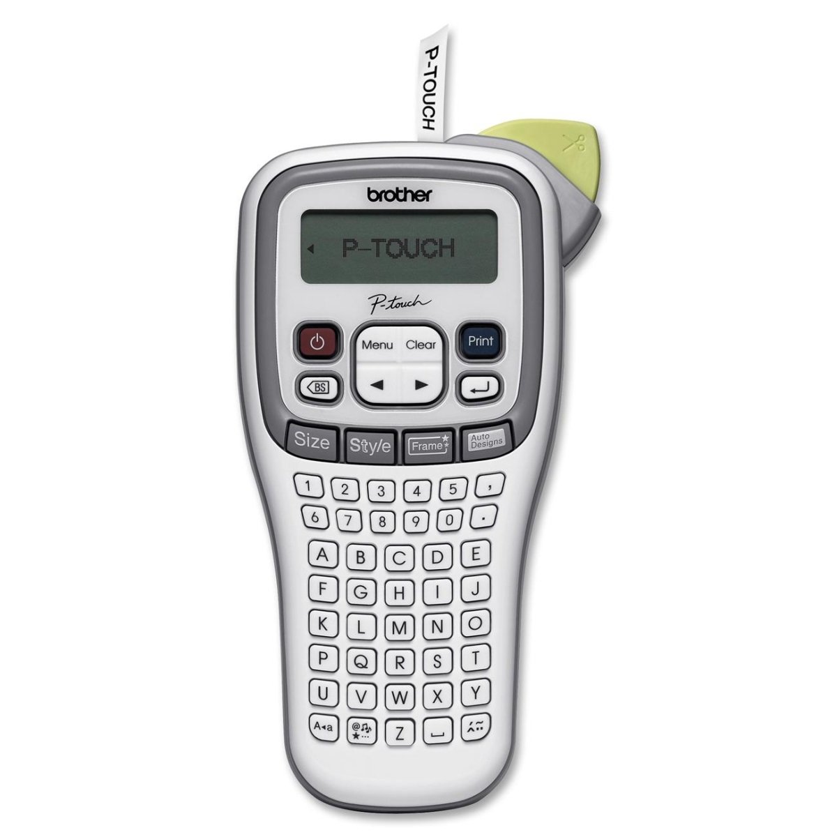 Brother P-Touch PT-H100 Handheld Label Maker - Thermal Transfer - Monochrome