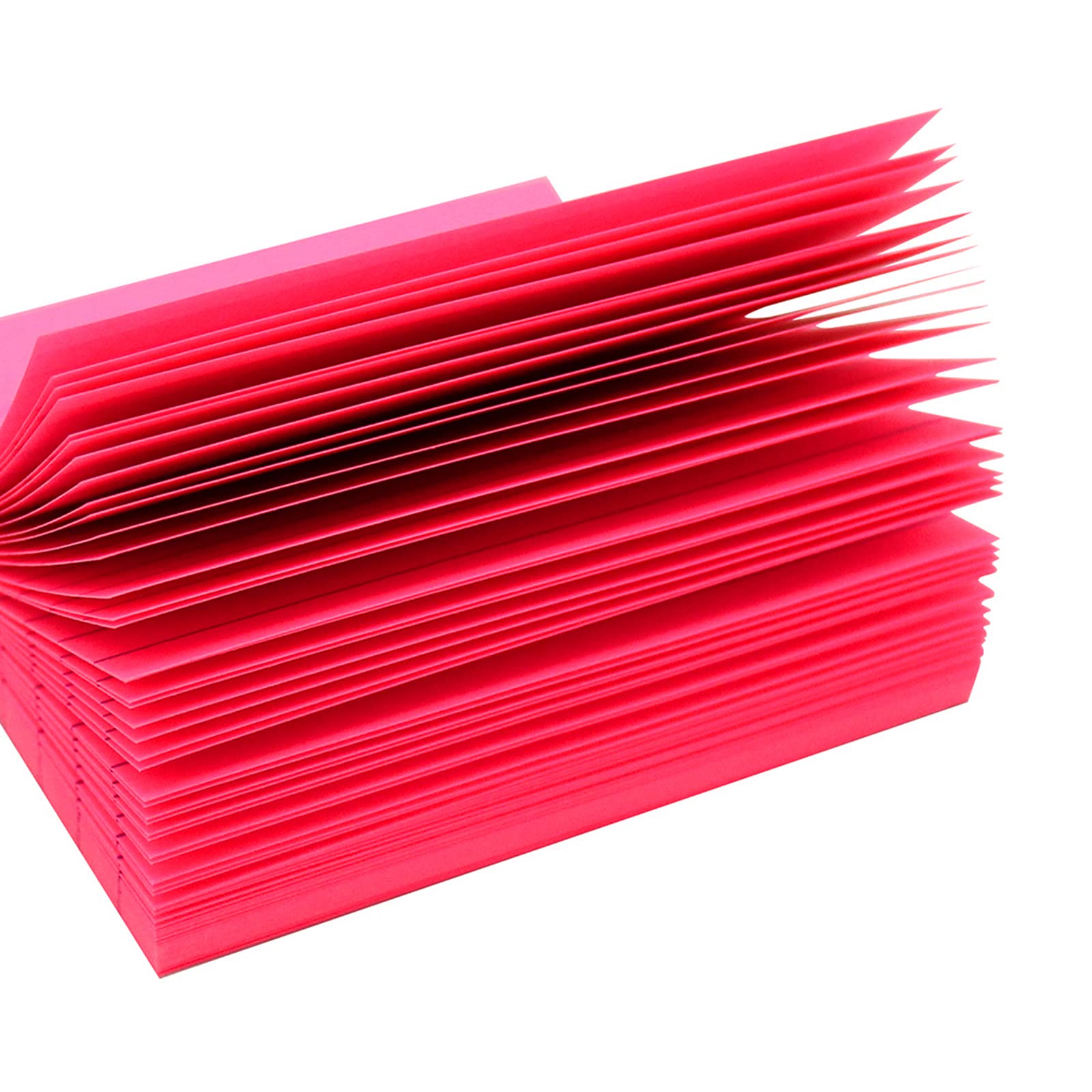 (8 Pack) Lined Sticky Notes 4x4 Bright Stickies Colorful Super Sticking Power Memo Pads, 8 Colors, Strong Adhesive