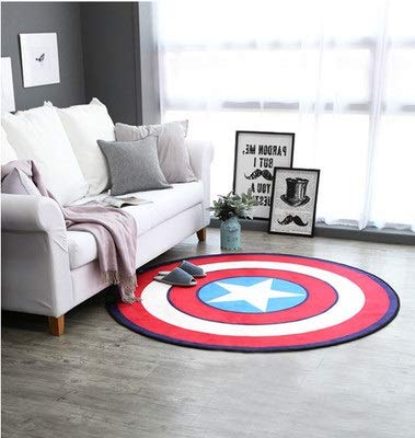 Area Rugs Rugs Living Room Pentagram Bedroom Round Mat Floor Carpet Baby Crawling Pad Multi-Function Fashion Pads