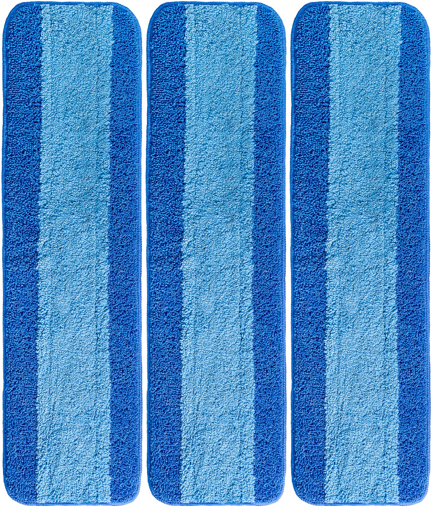 VanDuck Microfiber Cleaning Pads Compatible with Bona Mop (3 Pack) - Microfiber Mop Pads for Hardwood Floor for 18 Inch Mop