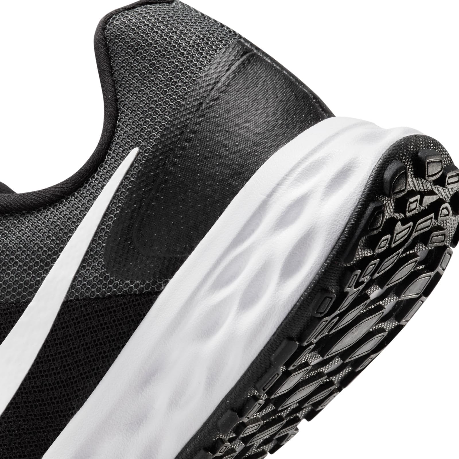 Nike Women's Sneaker Running Shoes, Black White Dk Smoke Grey Cool Grey, 6.5 AU