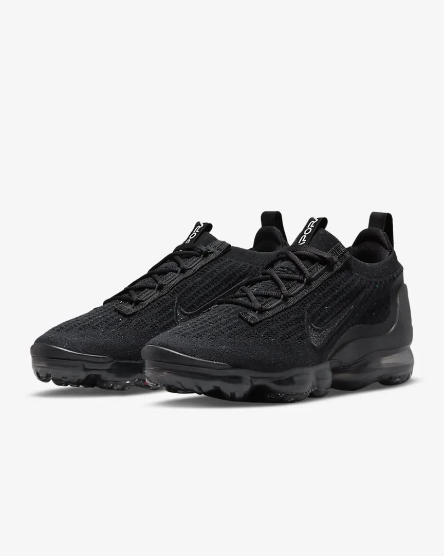 Nike Air Vapormax 2021 Flyknit Women's Shoes US 7.5 Black/Black