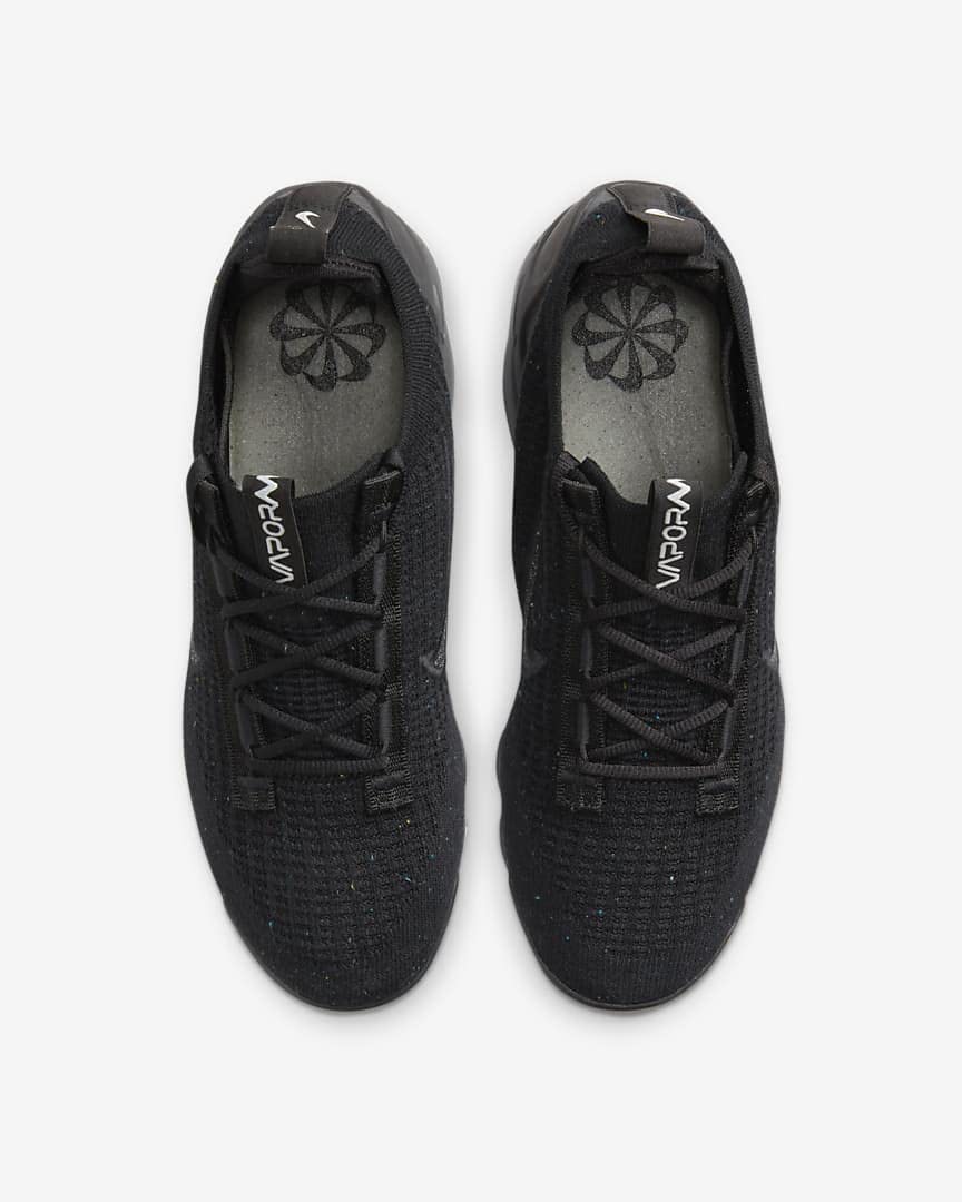 Nike Air Vapormax 2021 Flyknit Women's Shoes US 7.5 Black/Black