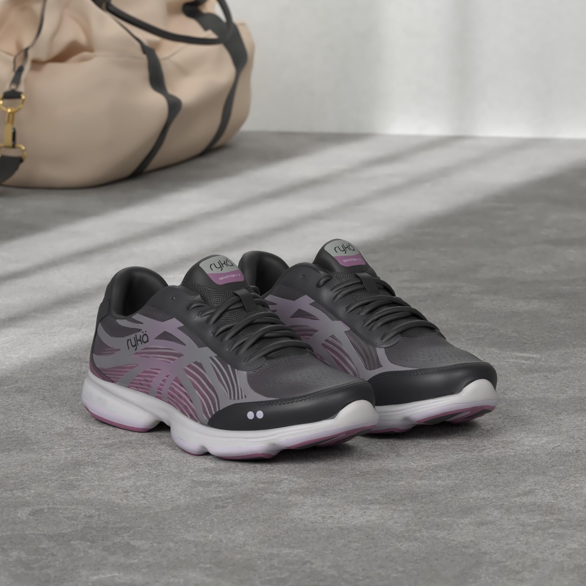 Ryka Womens Devotion Plus 3 Walking Shoe, Black, 9 US