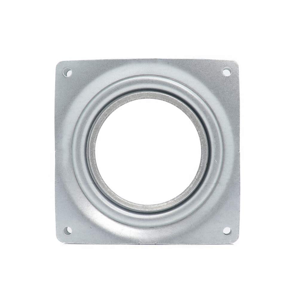 2 Pack 4 Inch Lazy Susan Turntable Bearings Kits ,Rotating Bearing Plate, Spinner Replacement Part, 5/16" Thick for for Display Racks, TV cabinets, Rotating Furniture.