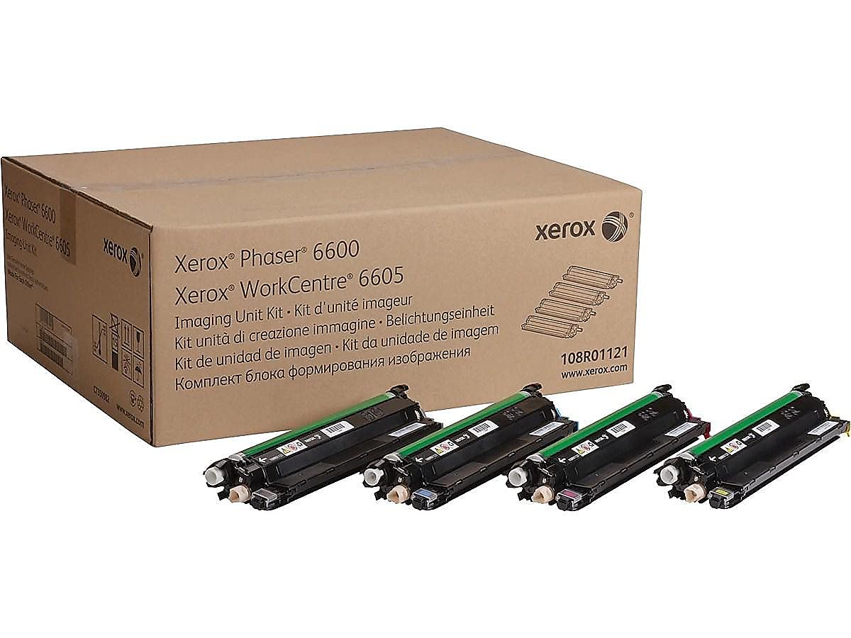 Xerox 108R01121 Phaser 6600 6655 C400 C405 Drum in Retail Packaging, Yellow