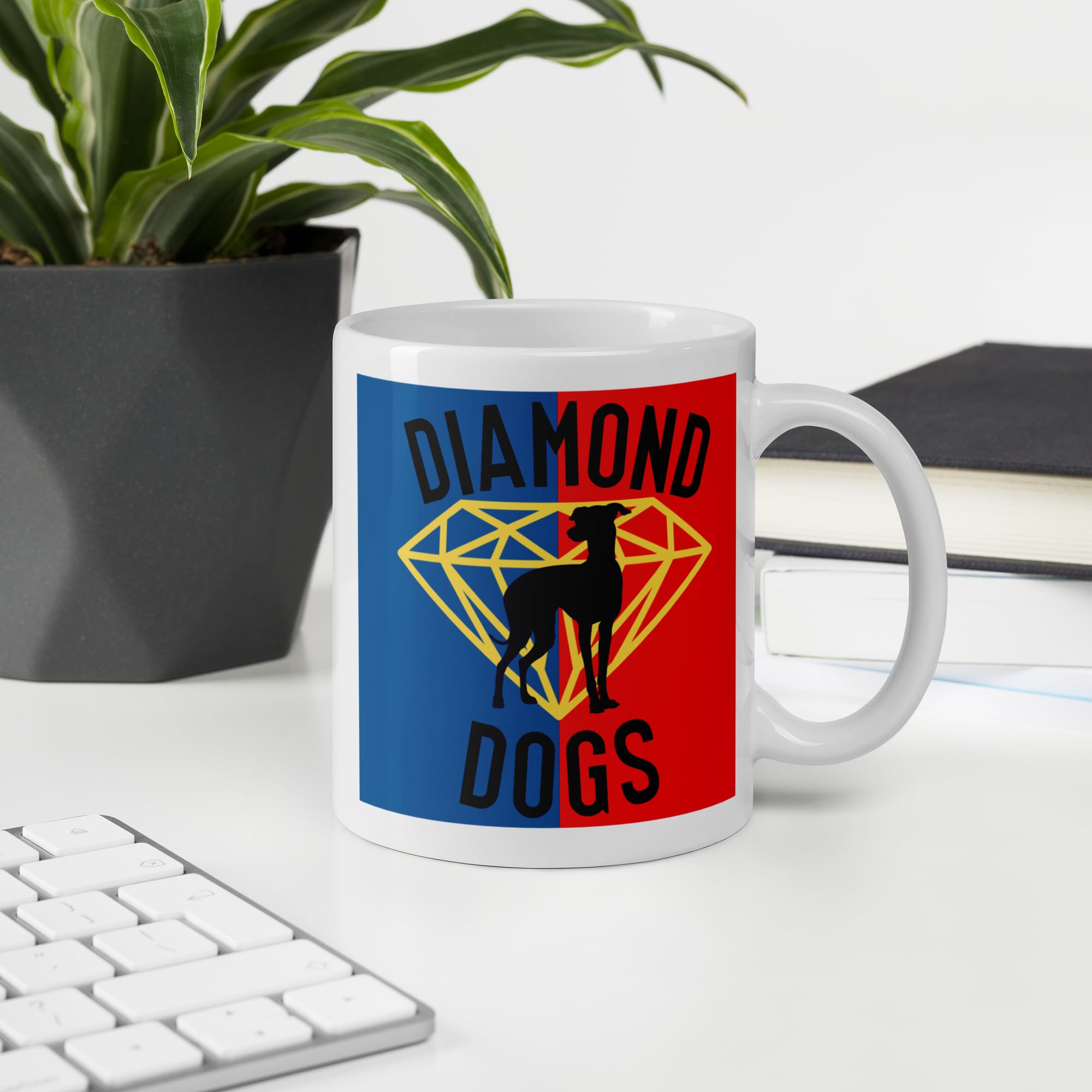 Diamond Dogs Coffee Mug, Lasso Inspired Coffee Mug, Diamond Dogs Unite, Roy Kent, Higgins, Coach Beard, Coach Nate, Lasso Coffee Mug, Lasso Mug……