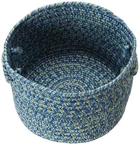 Colonial Mills CA49 18 by 18 by 12-Inch Catalina Storage Basket, Seafoam