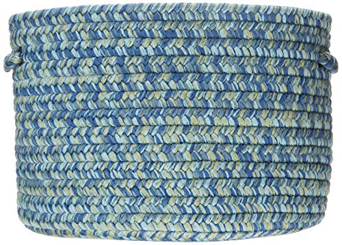 Colonial Mills CA49 18 by 18 by 12-Inch Catalina Storage Basket, Seafoam