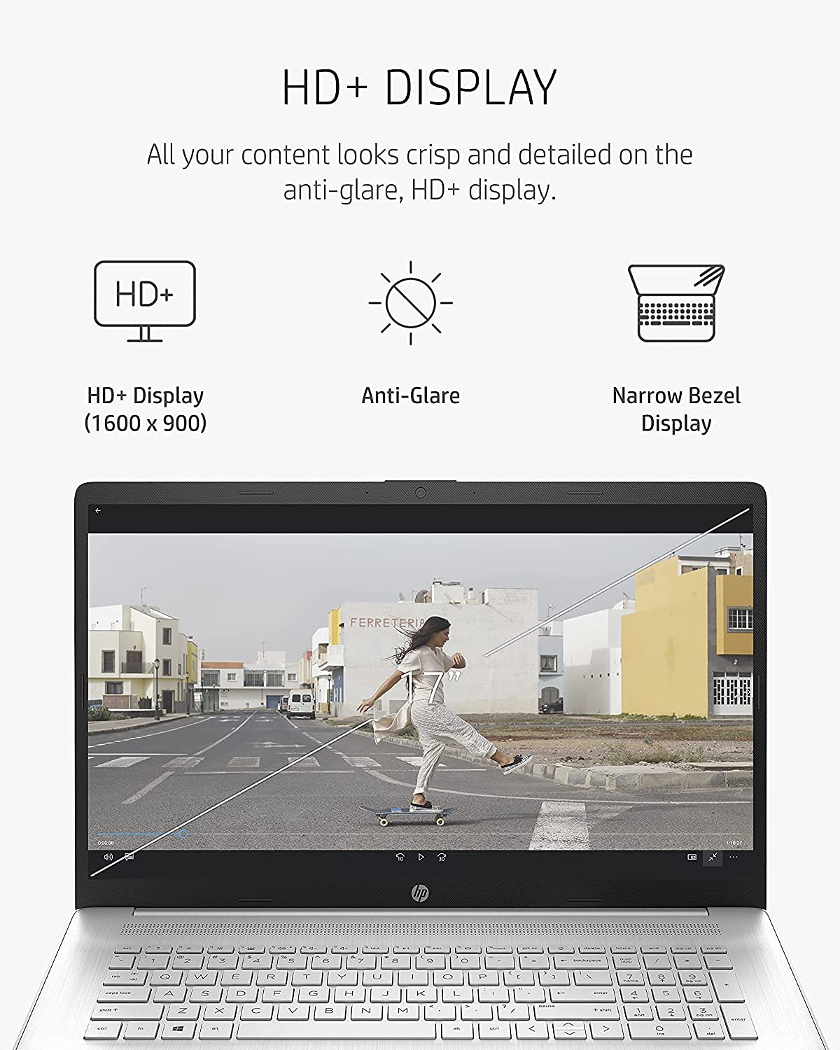 HP Pavilion 17.3 inch Laptop, HD+ Narrow Bezel Touchscreen, AMD Ryzen 5 5500U Processor (Beats i7-1185G7), AMD Radeon Graphics, Long Battery Life, Windows 11 (32GB RAM | 1TB SSD)