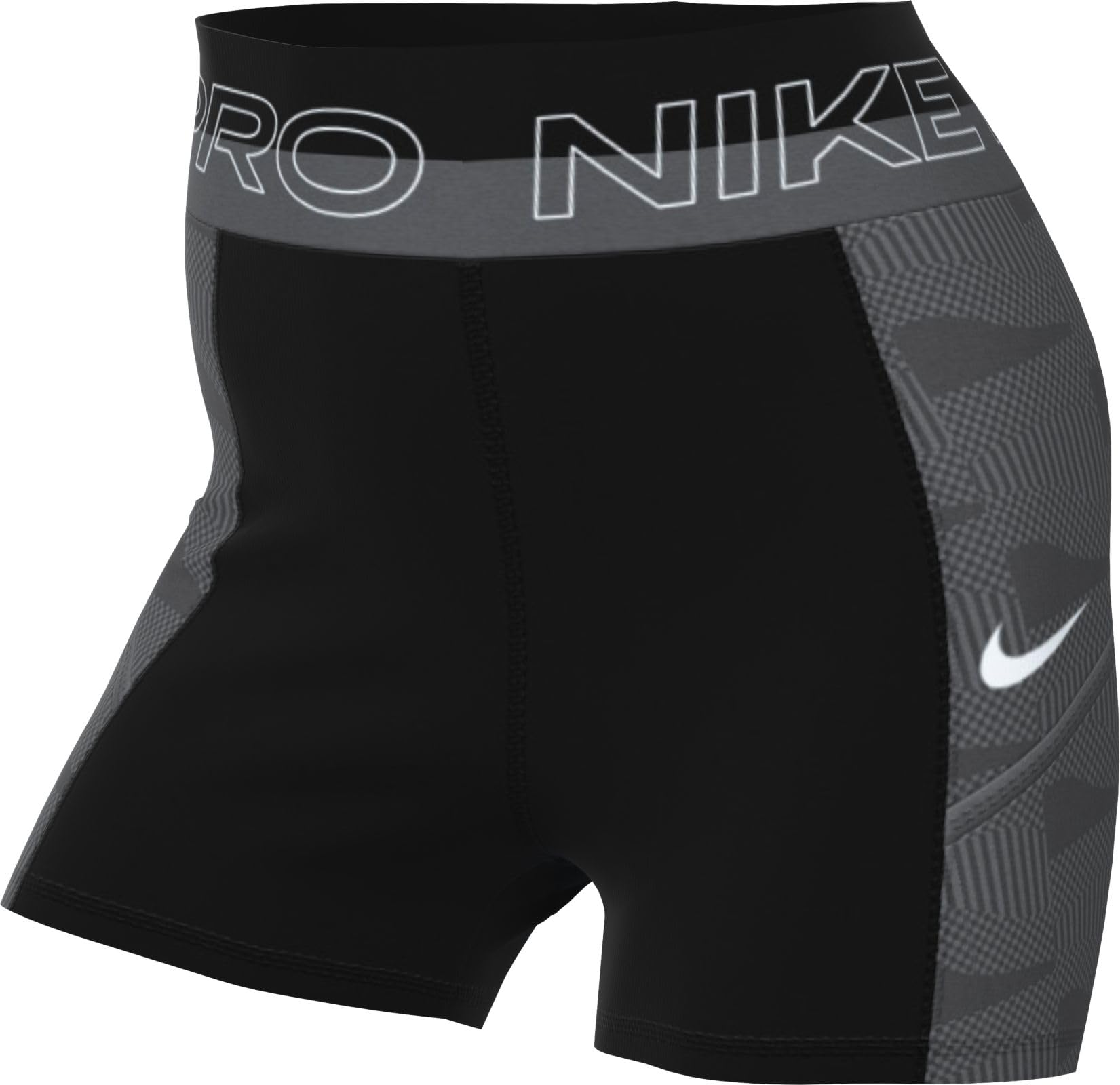 Nike Pro Women's High-Waisted 3" Training Shorts with Pockets (as1, Alpha, m, Regular, Regular)