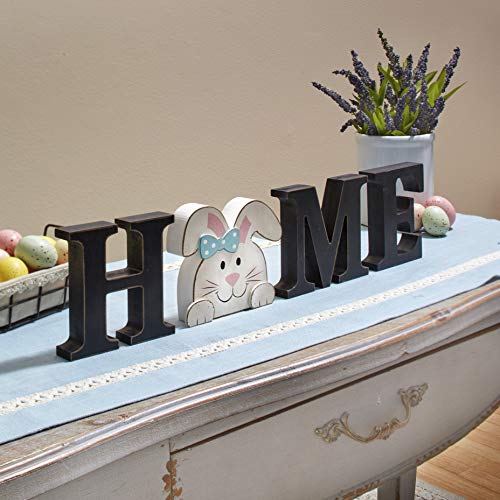 The Lakeside Collection Decorative Tabletop Home Letter Sign with Seasonal Icons - 13 Pieces