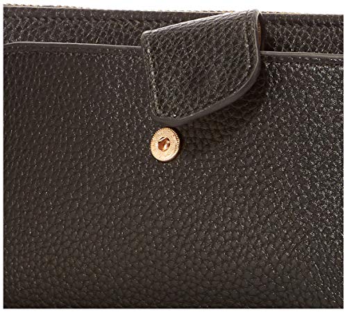 Amazon Essentials Wristlet Wallet with Cell Phone Holder Crossbody Bags Purse for Women Black