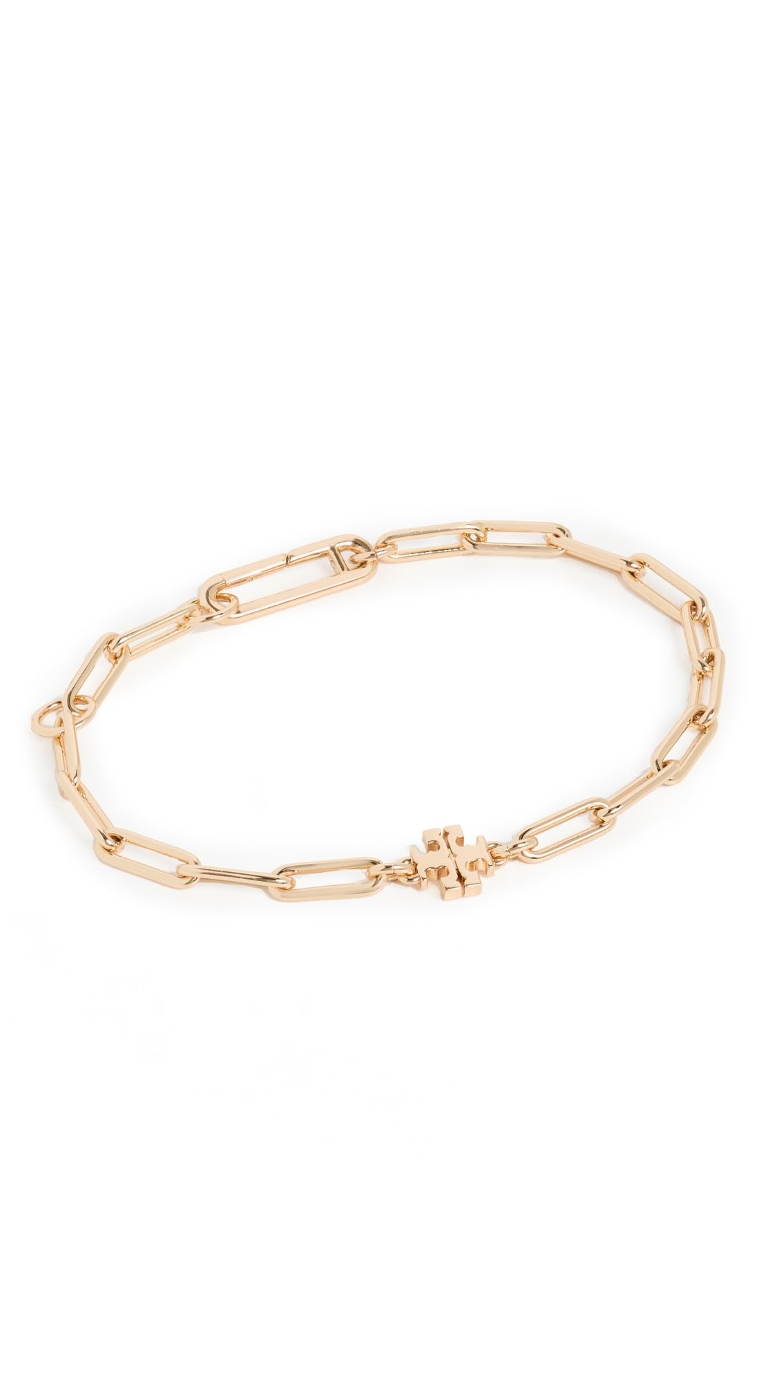 Tory Burch Women's Good Luck Chain Bracelet, Tory Gold, One Size