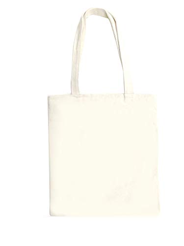 Nuni Unisex DIY Plain Solid Black Canvas Tote Bag (Small, Beige/ 13"x13")