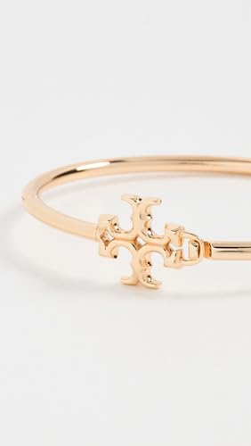 Tory Burch Women's Eleanor Hinged Cuff, Tory Gold, One Size