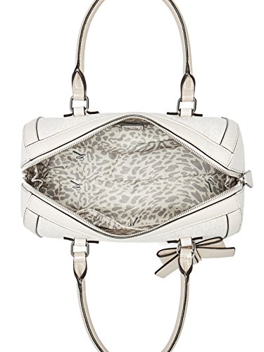 GUESS Factory Women's Burnley Faux-Leather Logo Box Satchel