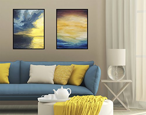 MCS Original Poster Frame, 22 x 28 Inch, Black, Set of 2