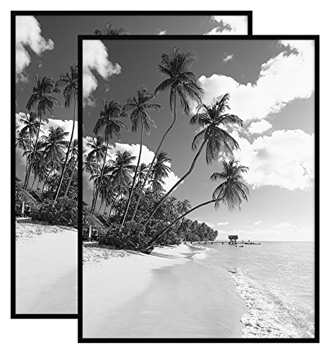 MCS Original Poster Frame, 22 x 28 Inch, Black, Set of 2