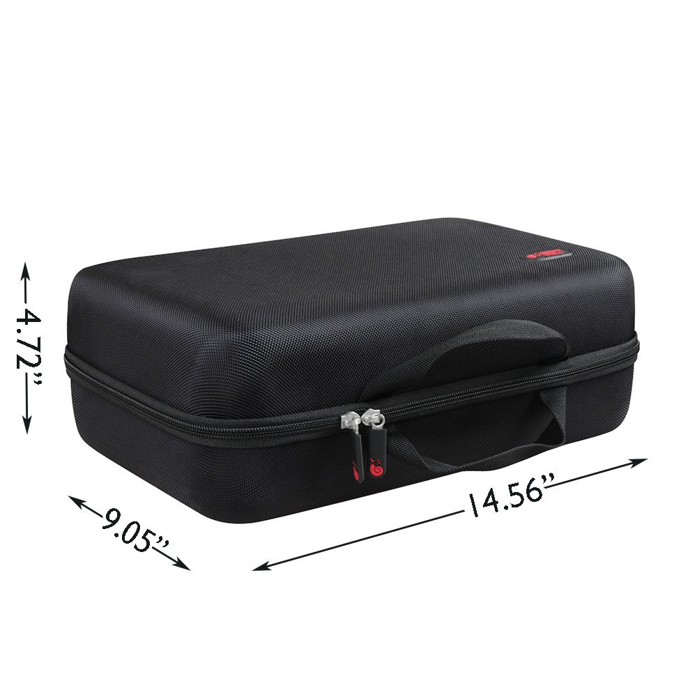 Hermitshell Hard Travel Case for Canon PIXMA TR150 / iP110 Wireless Mobile Printer (Case for Canon TR150 / iP110 + Battery)