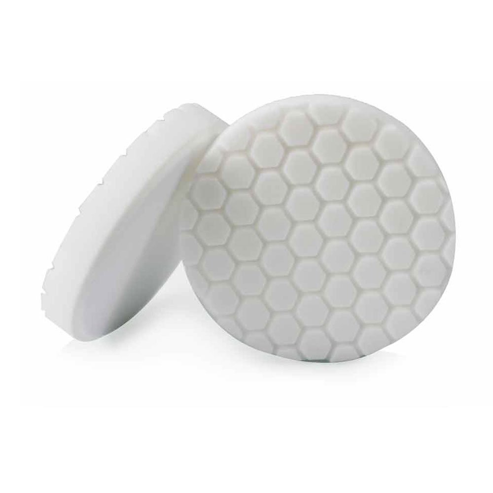 Chemical Guys BUFX_107HEX BUFX_107_HEX - Self-Centered Hex Logic Perfection Micro-Fine Finishing Pad for Sealants and Waxes, Red (7.5 Inch Fits 7 Inch Backing Plate)