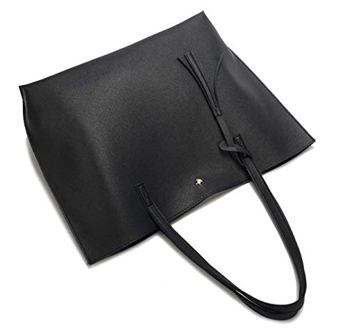Nodykka Women Tote Bags Top Handle Satchel Handbags PU Faux Leather Tassel Shoulder Purse