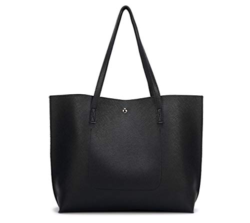 Nodykka Women Tote Bags Top Handle Satchel Handbags PU Faux Leather Tassel Shoulder Purse
