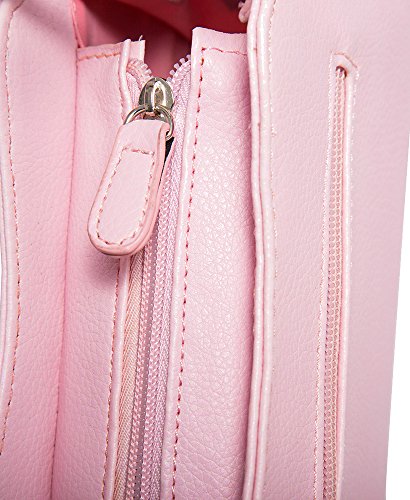 Small Double Handle Hobo Pink Women Handbag By Handbags For All