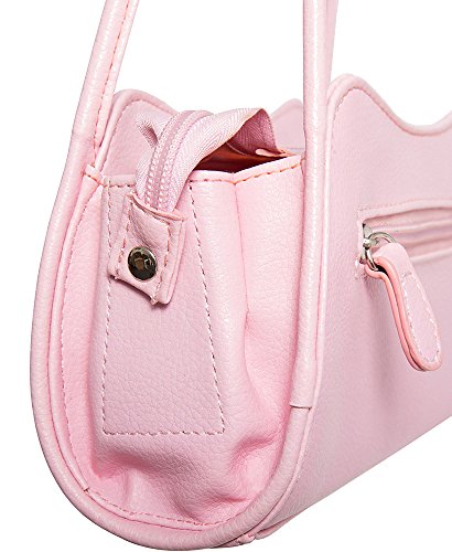 Small Double Handle Hobo Pink Women Handbag By Handbags For All
