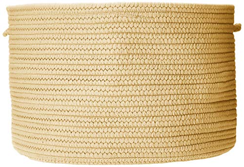 Colonial Mills Boca Raton Pale Banana Utility Basket 18in x 12in