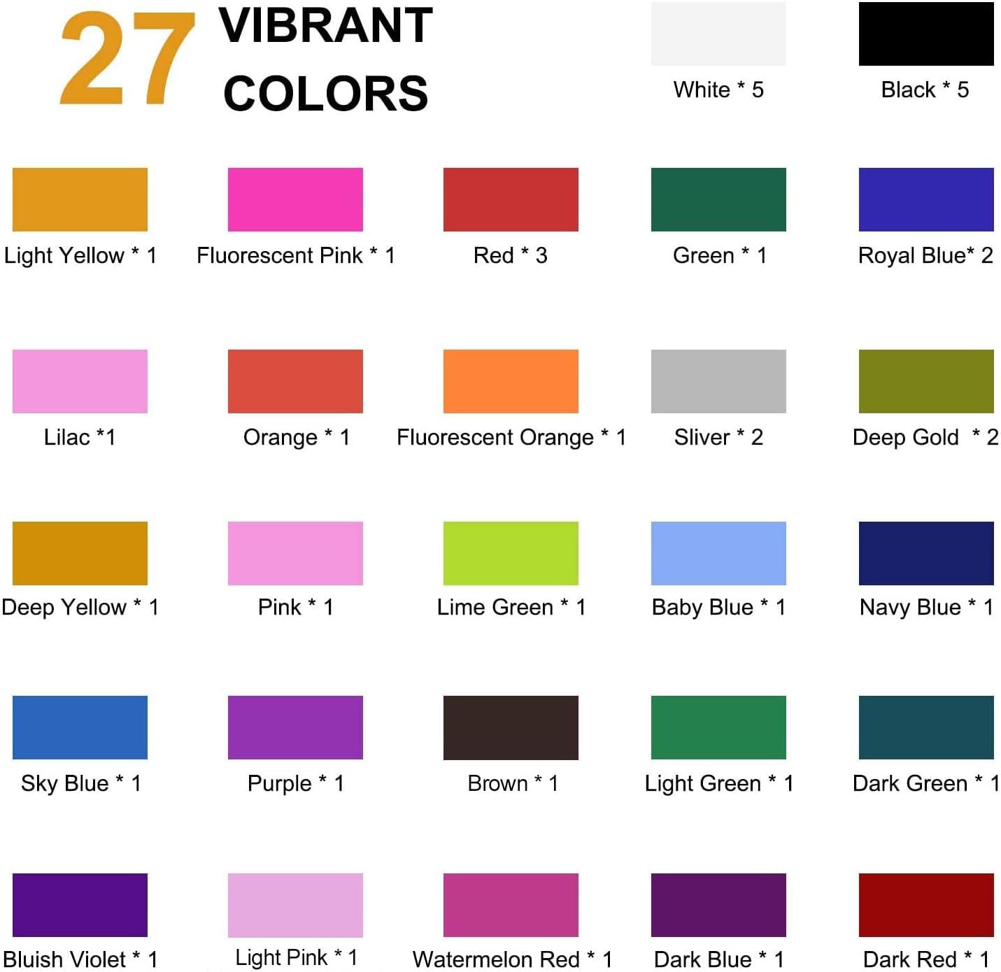 Heat Transfer Vinyl Bundle : 42 Pack 12" x 10" Sheets - Iron on Vinyl for Iron on Fabrics T-Shirts Heat Press Machine
