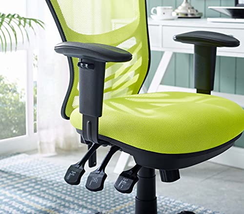 Modway Articulate Ergonomic Mesh Office Chair in Green