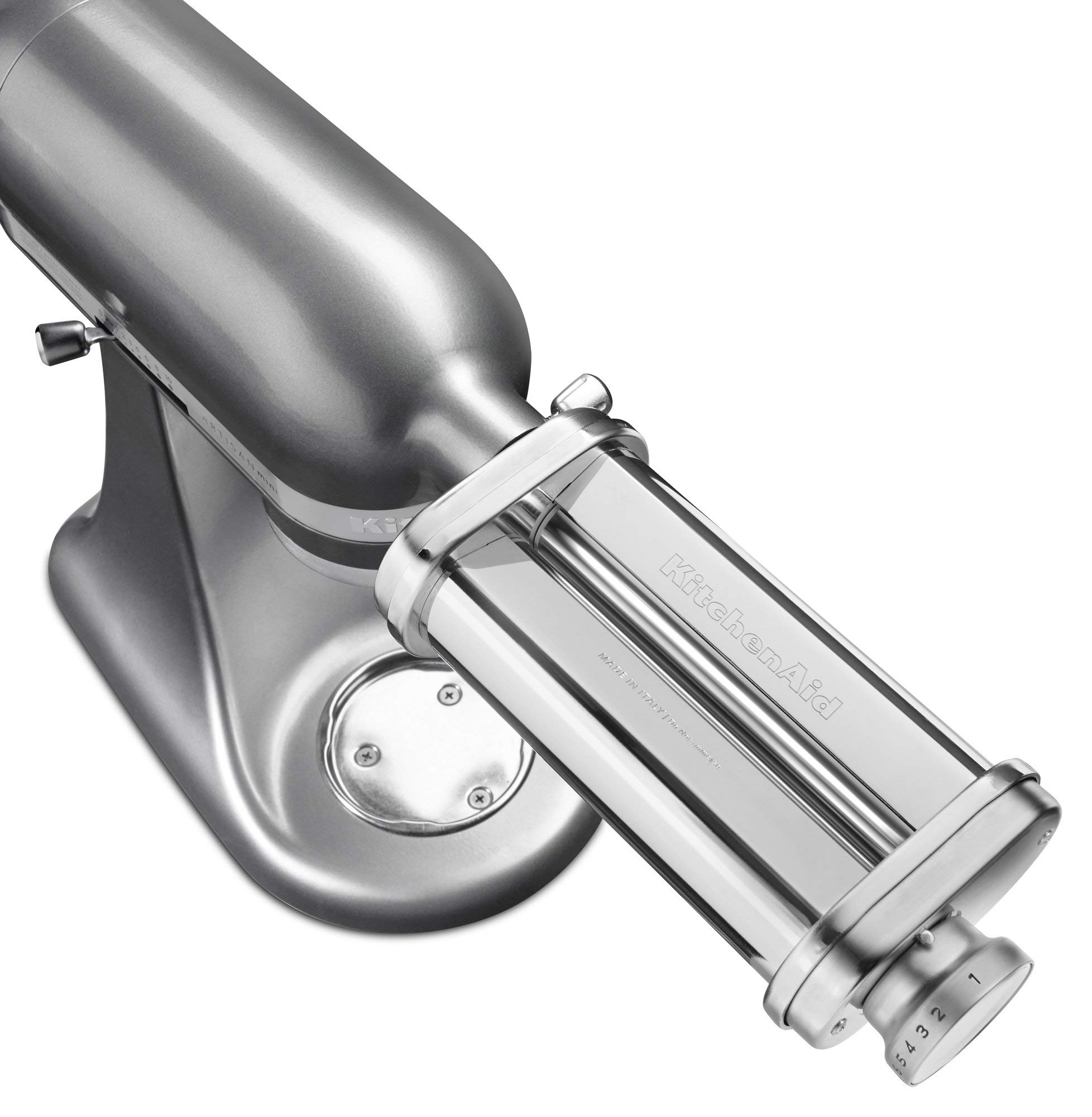 KitchenAid KSM3316 KSM3311XCU Artisan Mini Series Tilt-Head Stand Mixer, 3.5 Quart, Contour Silver (Renewed)