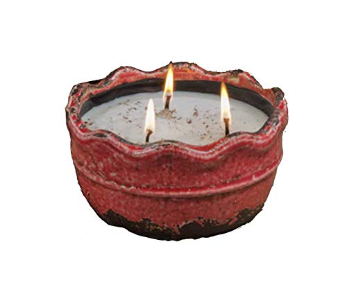 Swan Creek 17 Ounce 50+ Hour "Roasted Espresso" Ruffled Bowl Soy Wax Candle