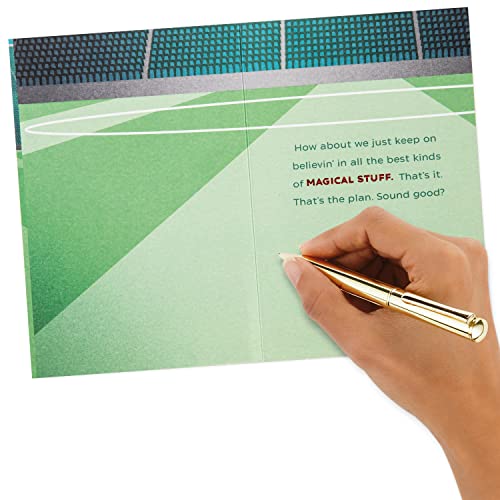 Hallmark Pack of Ted Lasso Christmas Cards, Believe (4 Holiday Cards with Envelopes)