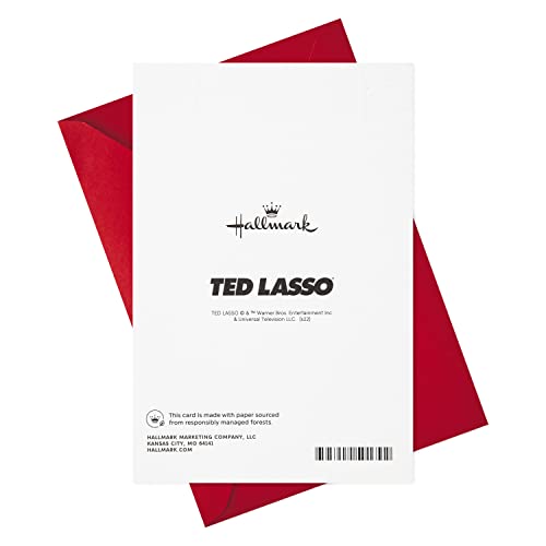 Hallmark Pack of Ted Lasso Christmas Cards, Believe (4 Holiday Cards with Envelopes)