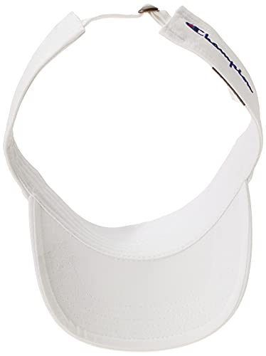 Champion mens Our Father Visor Headband, White, One Size US