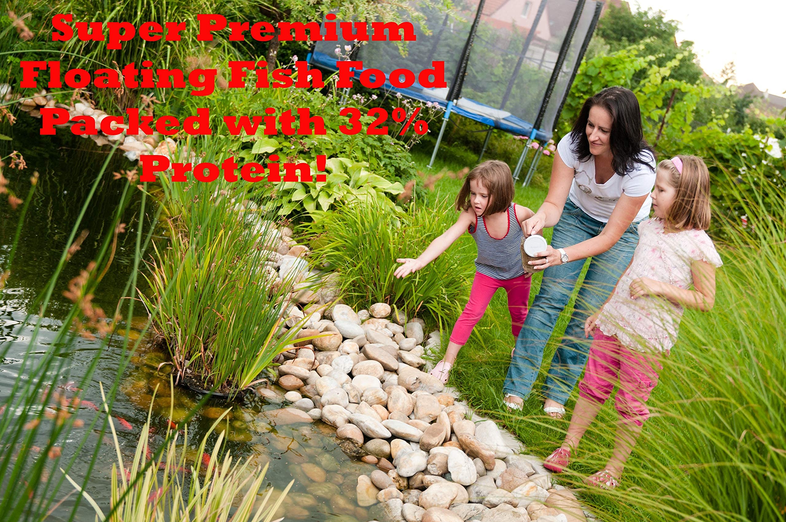 FAMILY FARM AND FEED | Premium Floating Fish Food | Pond and Lake | Pellets | 2 Pounds