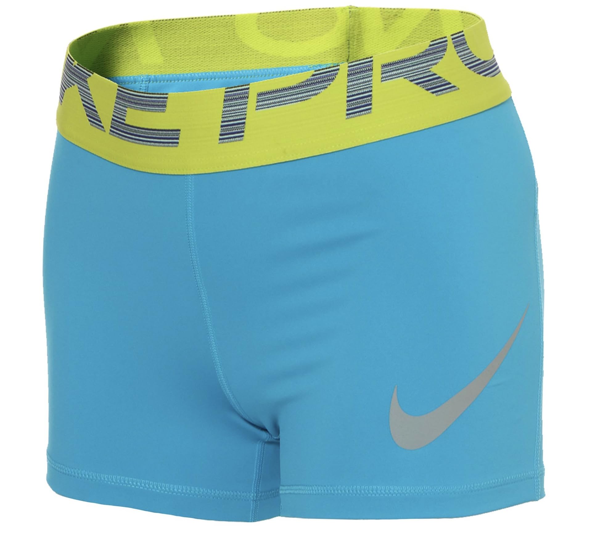 Nike Pro Women's Mid Rise 3" Training Shorts (US, Alpha, X-Large, Regular, Regular)