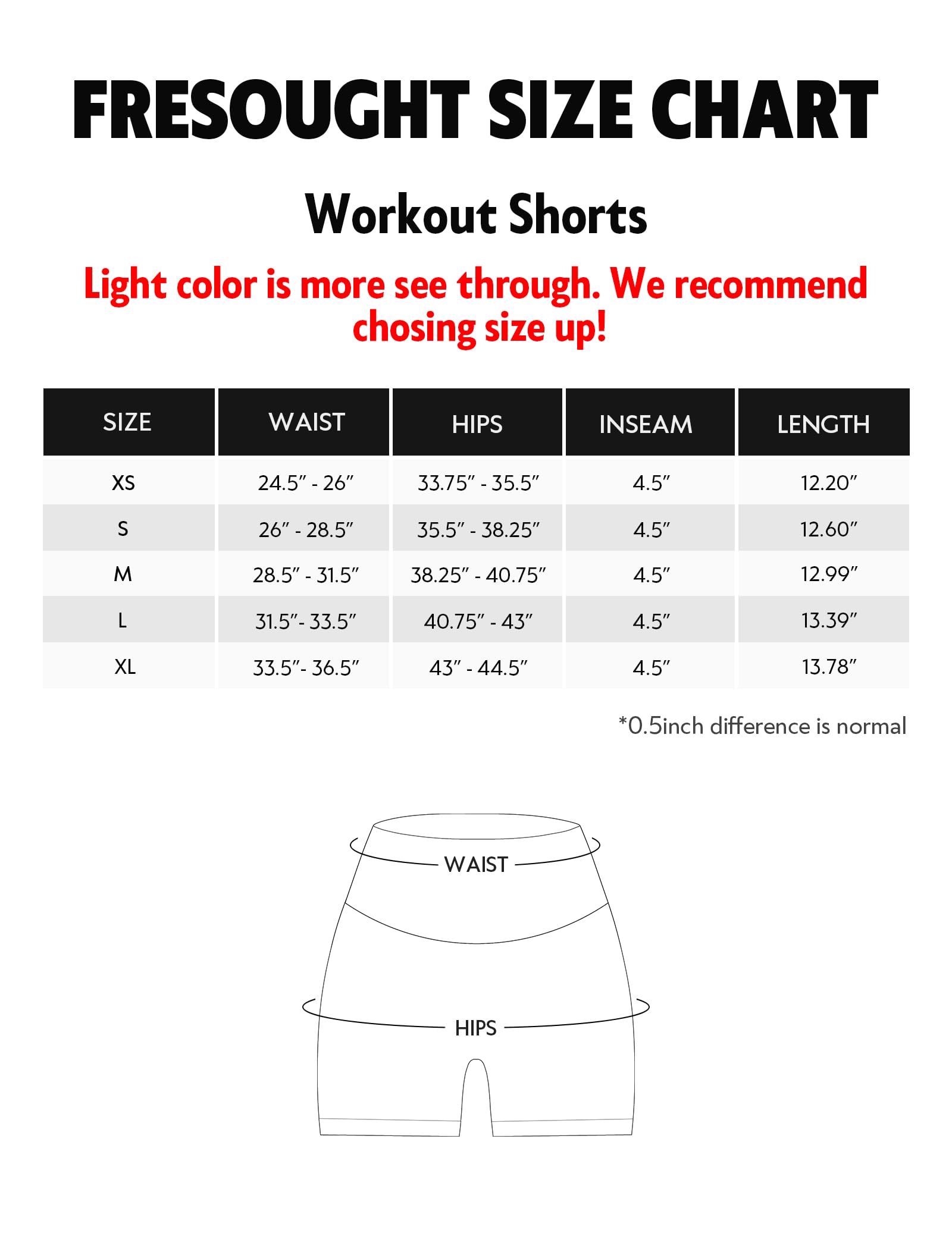 FRESOUGHT Womens Workout Shorts High Waisted 5 Inch Athletic Gym Yoga Shorts Hot Pink L