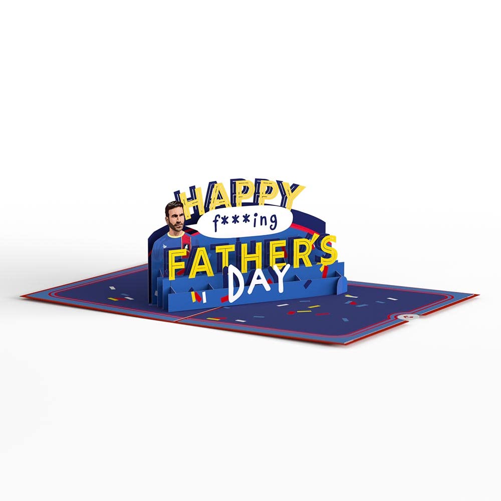 Lovepop Ted Lasso Happy Father's Day Pop-Up Card, 5 X 7”, Funny Card for Husband or Dad, Greeting Card with Envelope