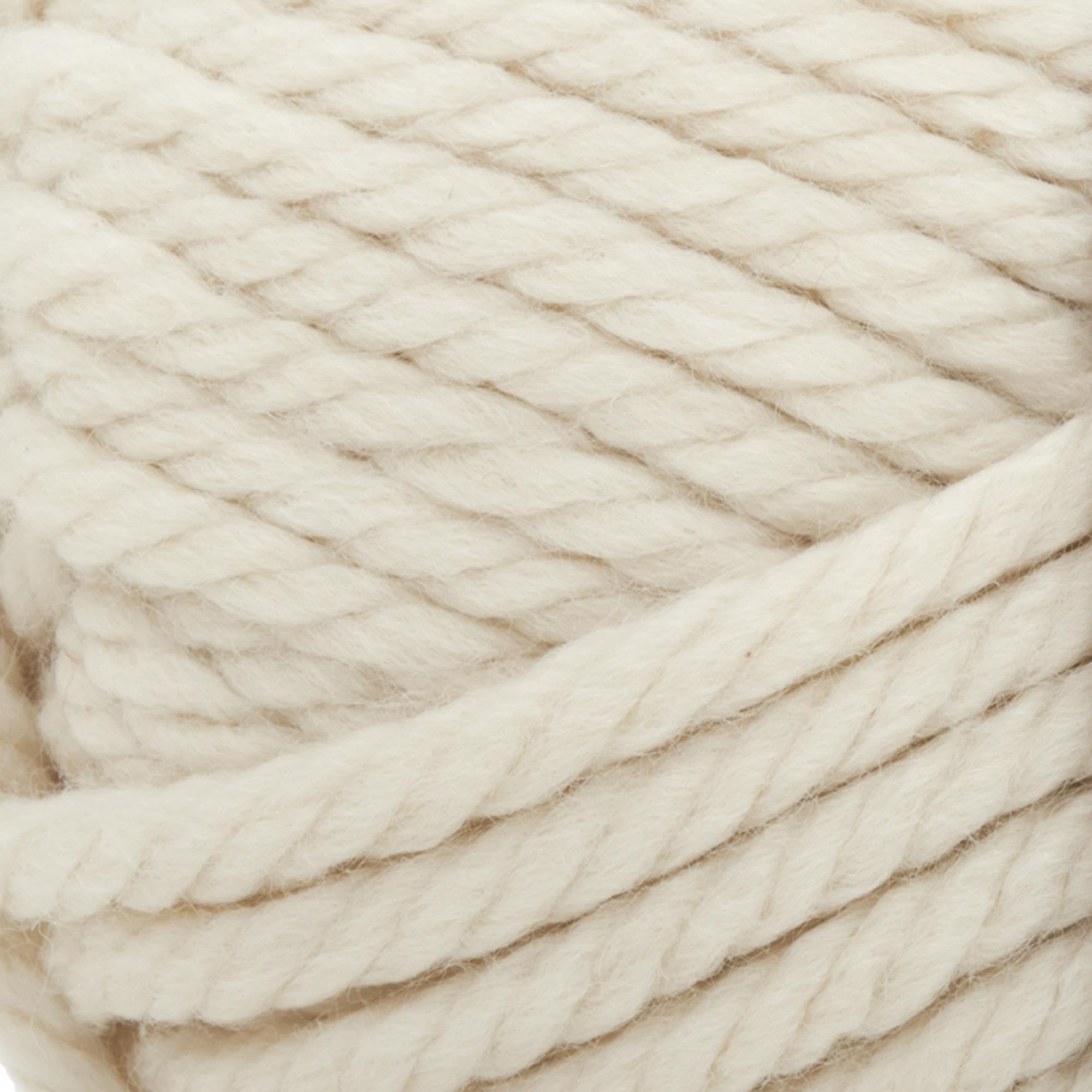 Lion Brand Yarn (1 Skein) Hometown Bulky, Houston Cream yarn, 1-Pack