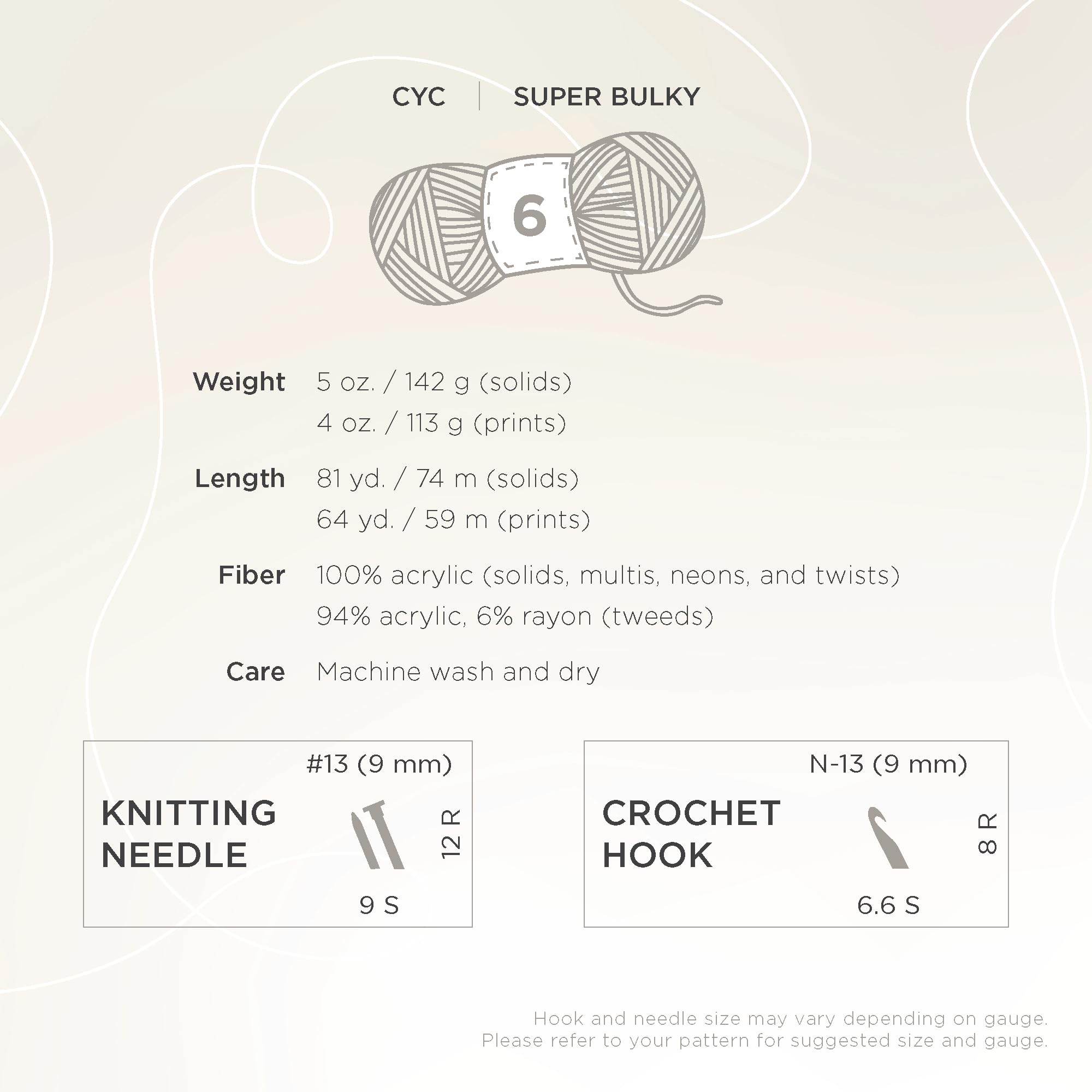 Lion Brand Yarn (1 Skein) Hometown Bulky, Houston Cream yarn, 1-Pack