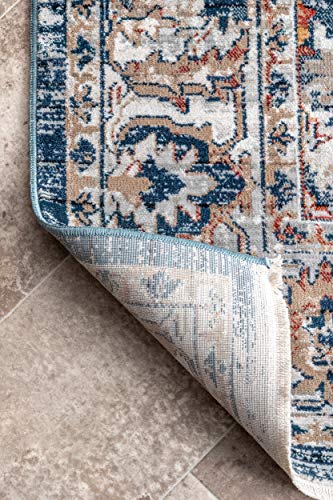 nuLOOM Kara Vintage Area Rug, 5' 3" x 7' 3", Grey