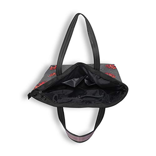 Shoulder Handbag Ladybug Rain Women Handle Bag